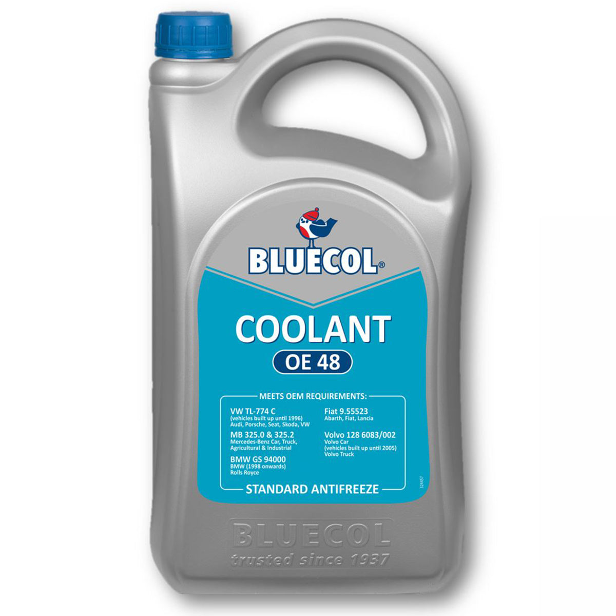 Bluecol Coolant OE48 Antifreeze & Coolant - 5L – Carlube