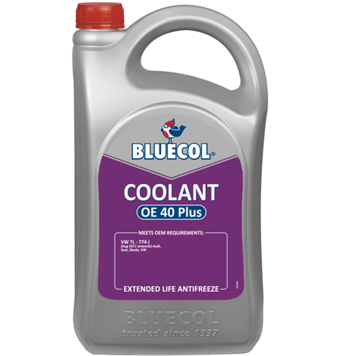 Bluecol Antifreeze & Coolant OE 40 Plus 5L – Carlube