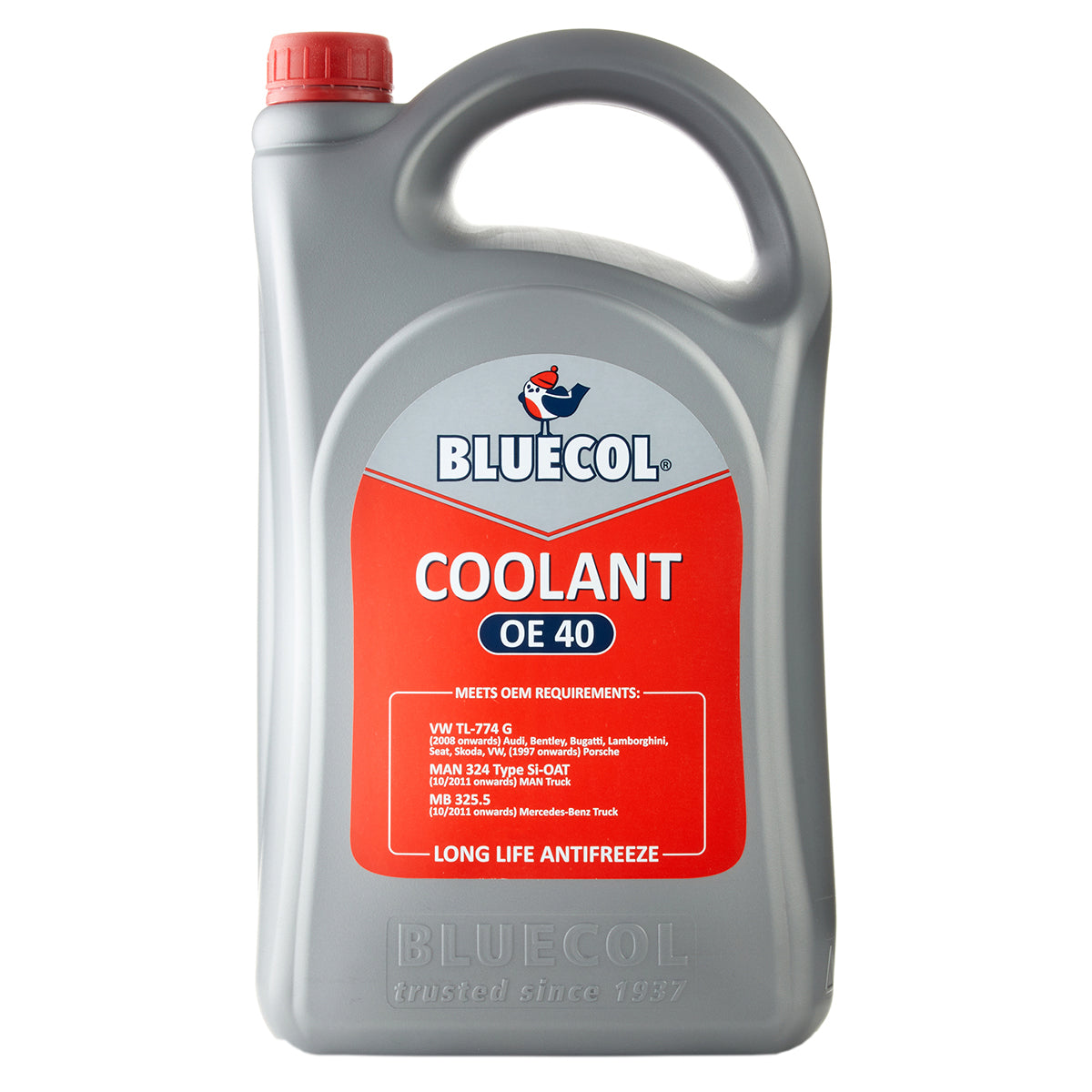 Bluecol Antifreeze & Coolant OE 40 5L – Carlube
