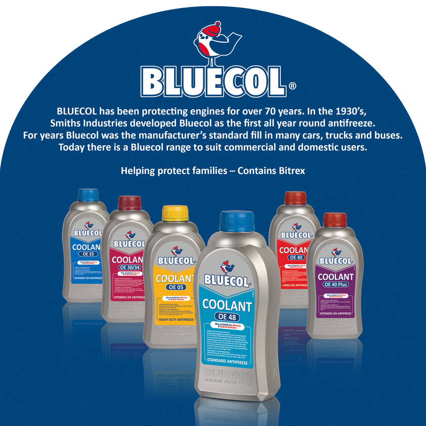 Bluecol Antifreeze & Coolant OE 40 1L – Carlube