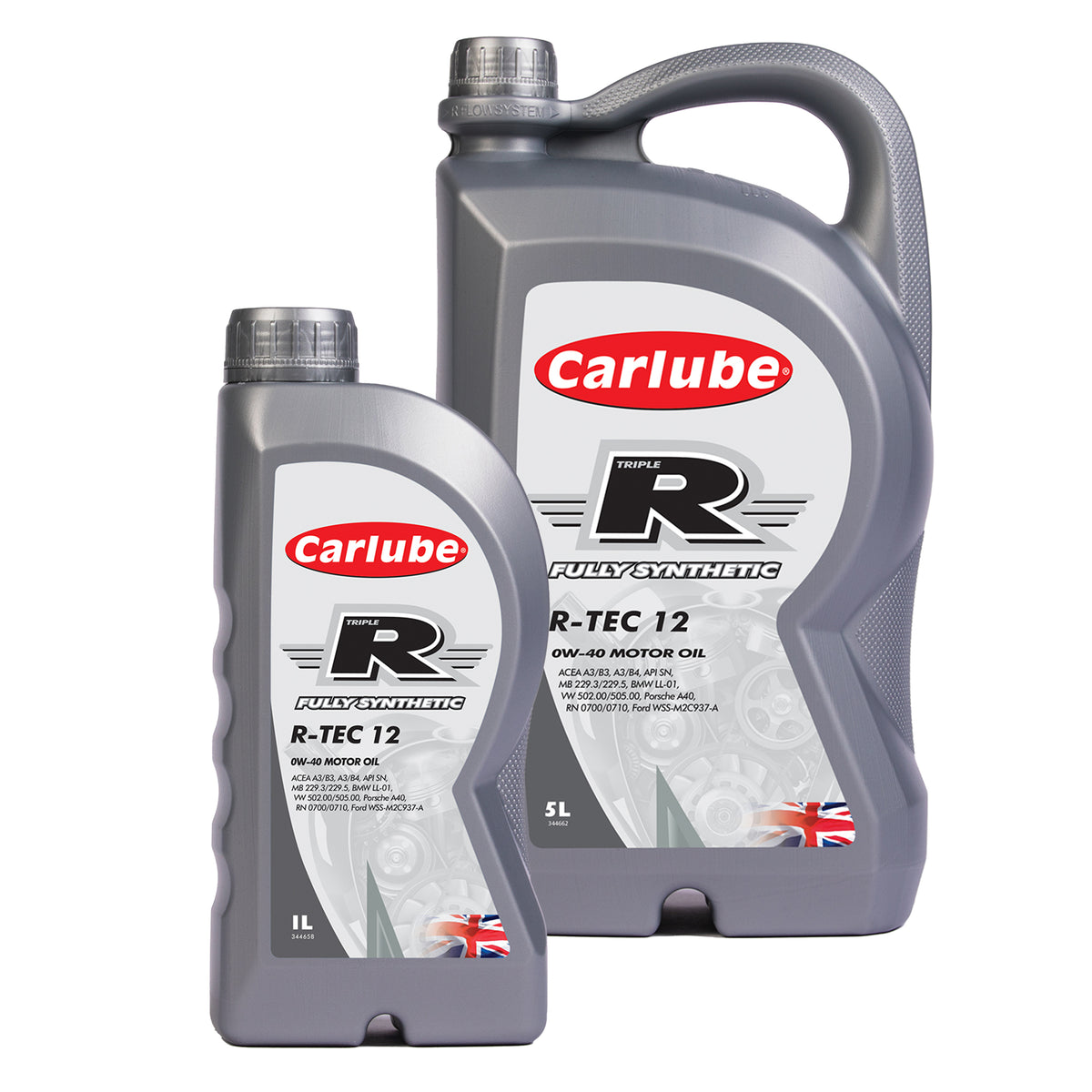Carlube Triple R 0W-40 Fully Synthetic Engine Oil R-TEC 12