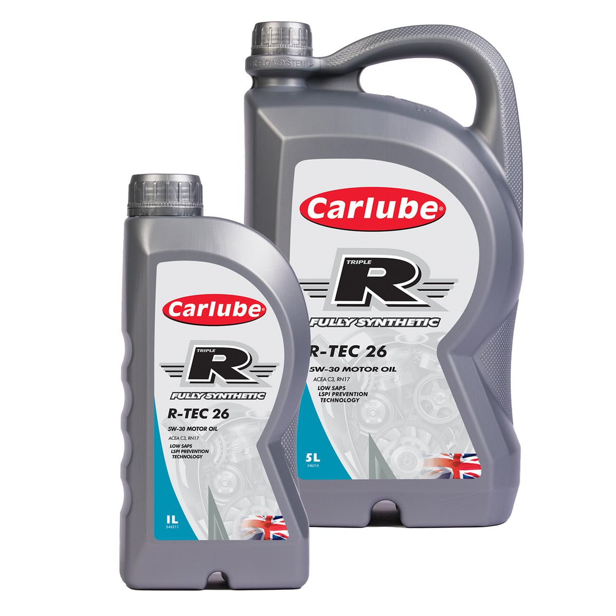Carlube Triple R 5W-30 Fully Synthetic Engine Oil R-TEC 26